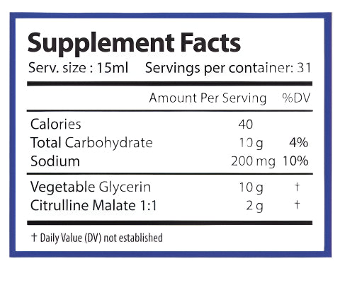 Alpha Glycerol+ Liquid Pump Formula 31 servings – Planet Supplements